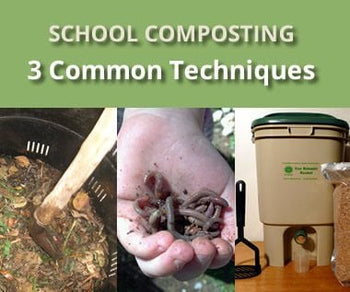 Setting up a school composting program: Common types of composting ...