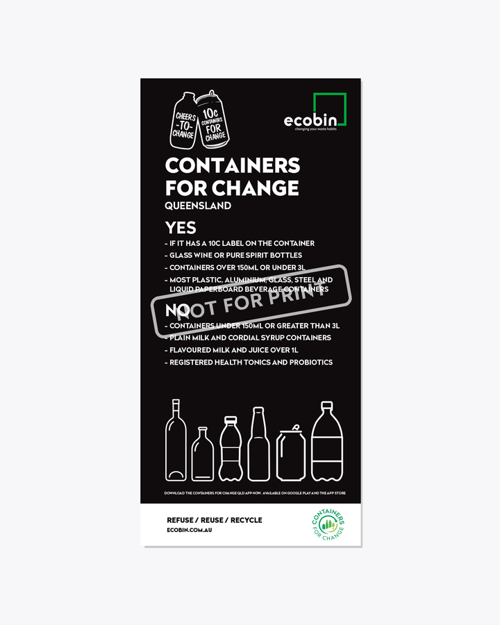 Containers For Change Bins