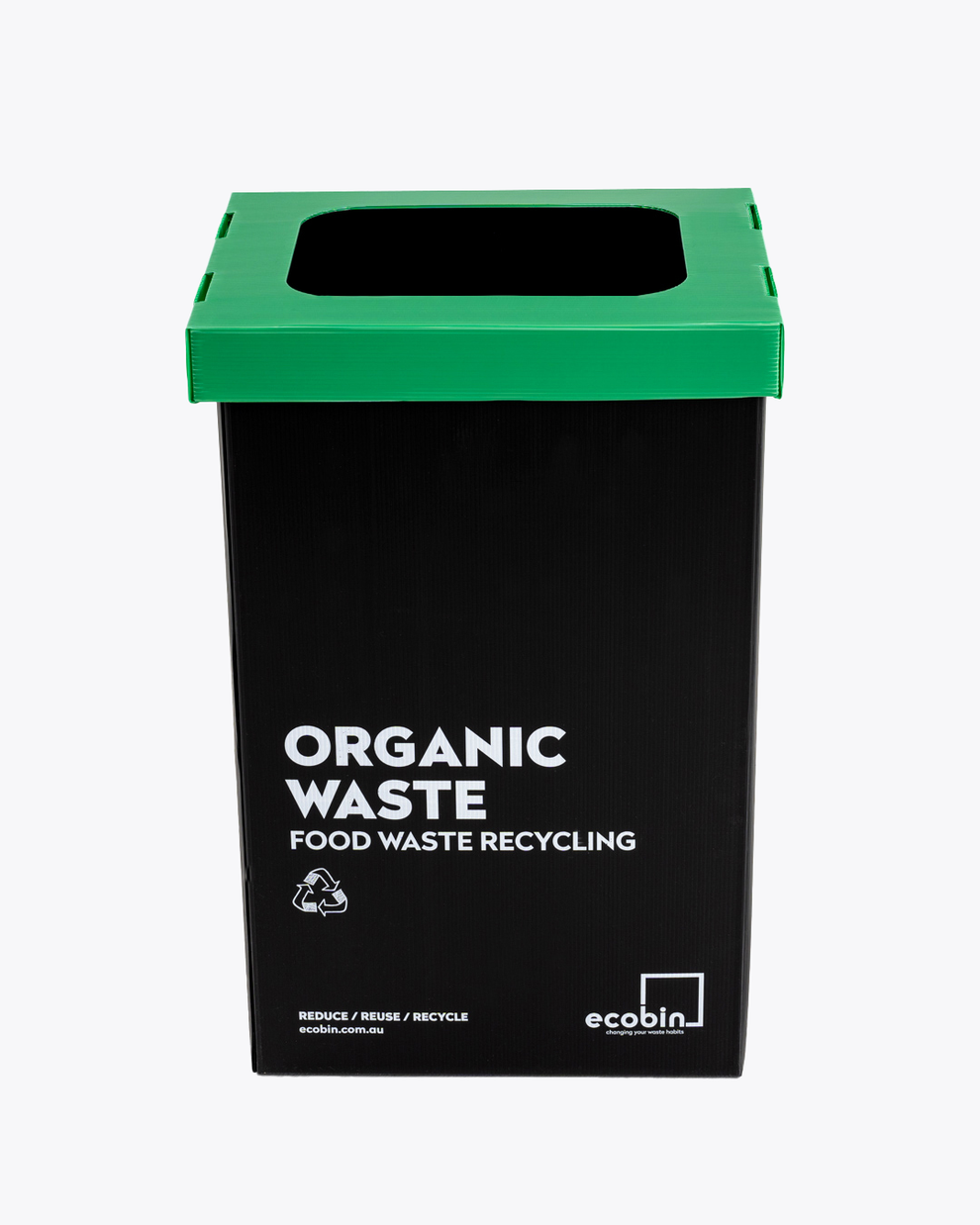 Organic Waste 60L Bin | Black Range | Ecobin Australia