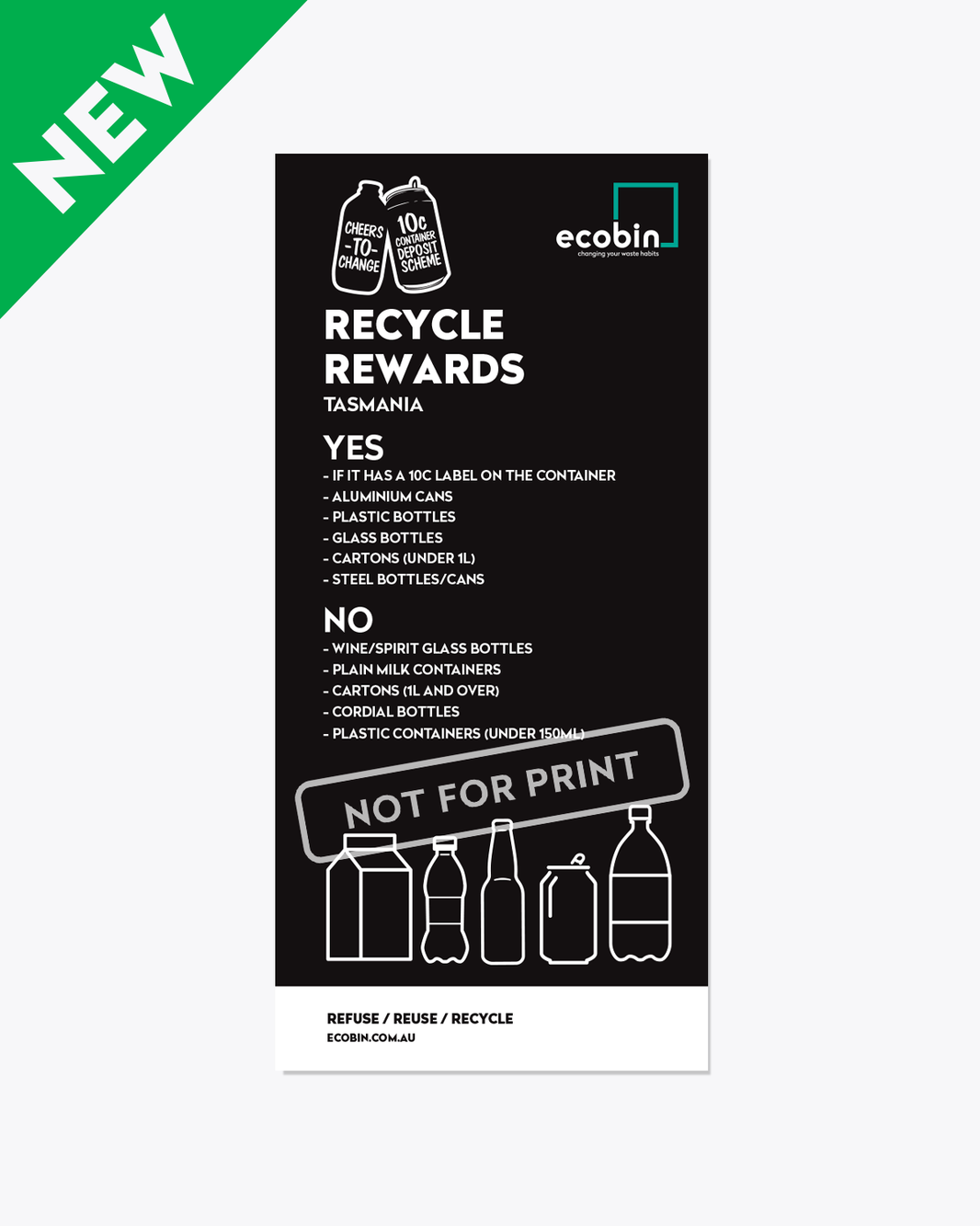 Return and Earn Bins Recycling Bins | Ecobin Australia